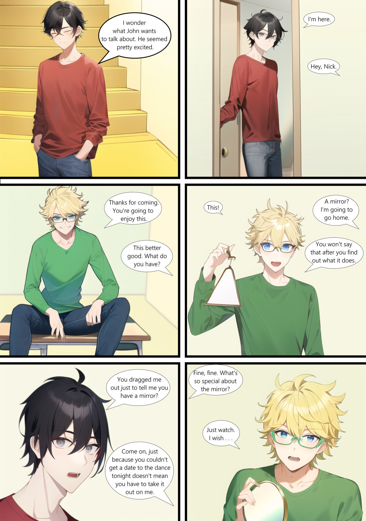 Magic Mirror [AI Generated] – TheXtra Path